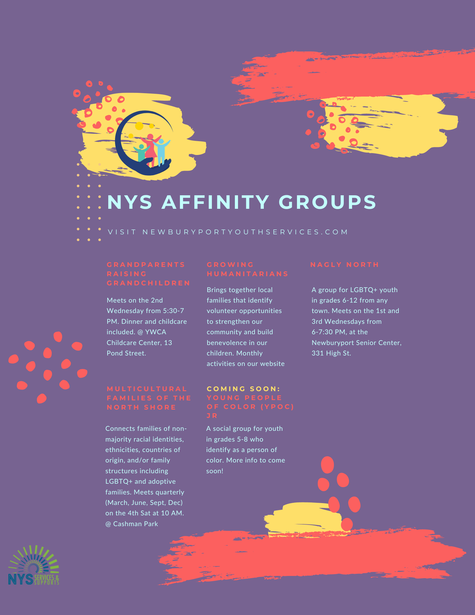 City of Newburyport: Affinity Groups Offered