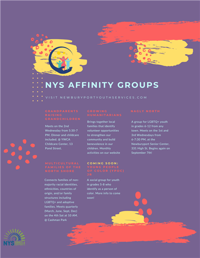 City of Newburyport: Affinity Groups Offered